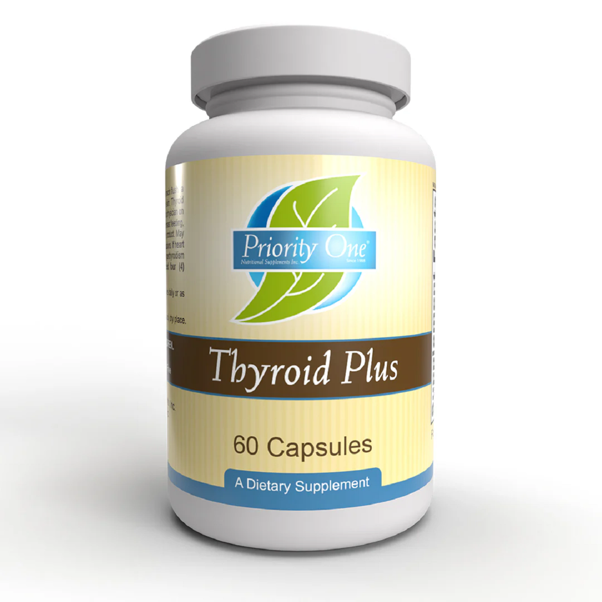 Priority One, Thyroid Plus 60 and 120 Capsules | Supplies Essential Nutrients To Healthy Thyroid ...