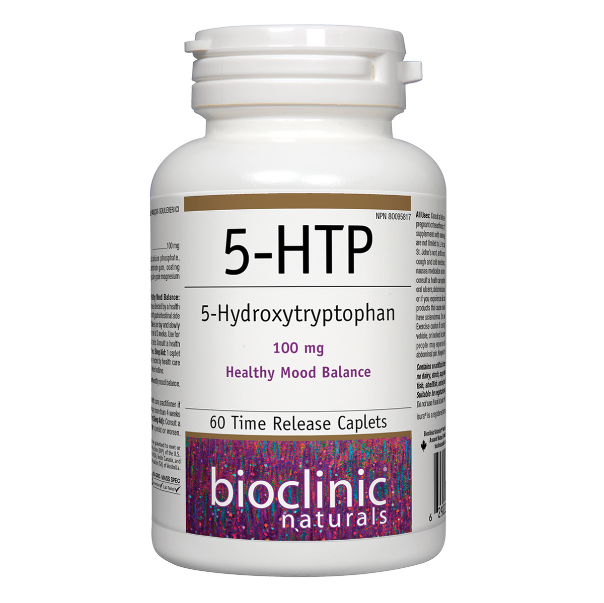 Bioclinic Naturals, 5-HTP 60 Time Release Caplets | Provide Healthy ...