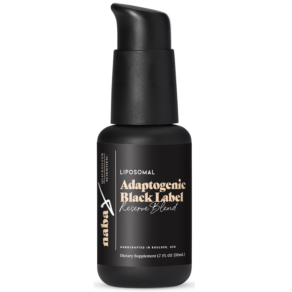 Quicksilver Scientific, Adaptogenic Black Label 1.7 fl oz | Support ...