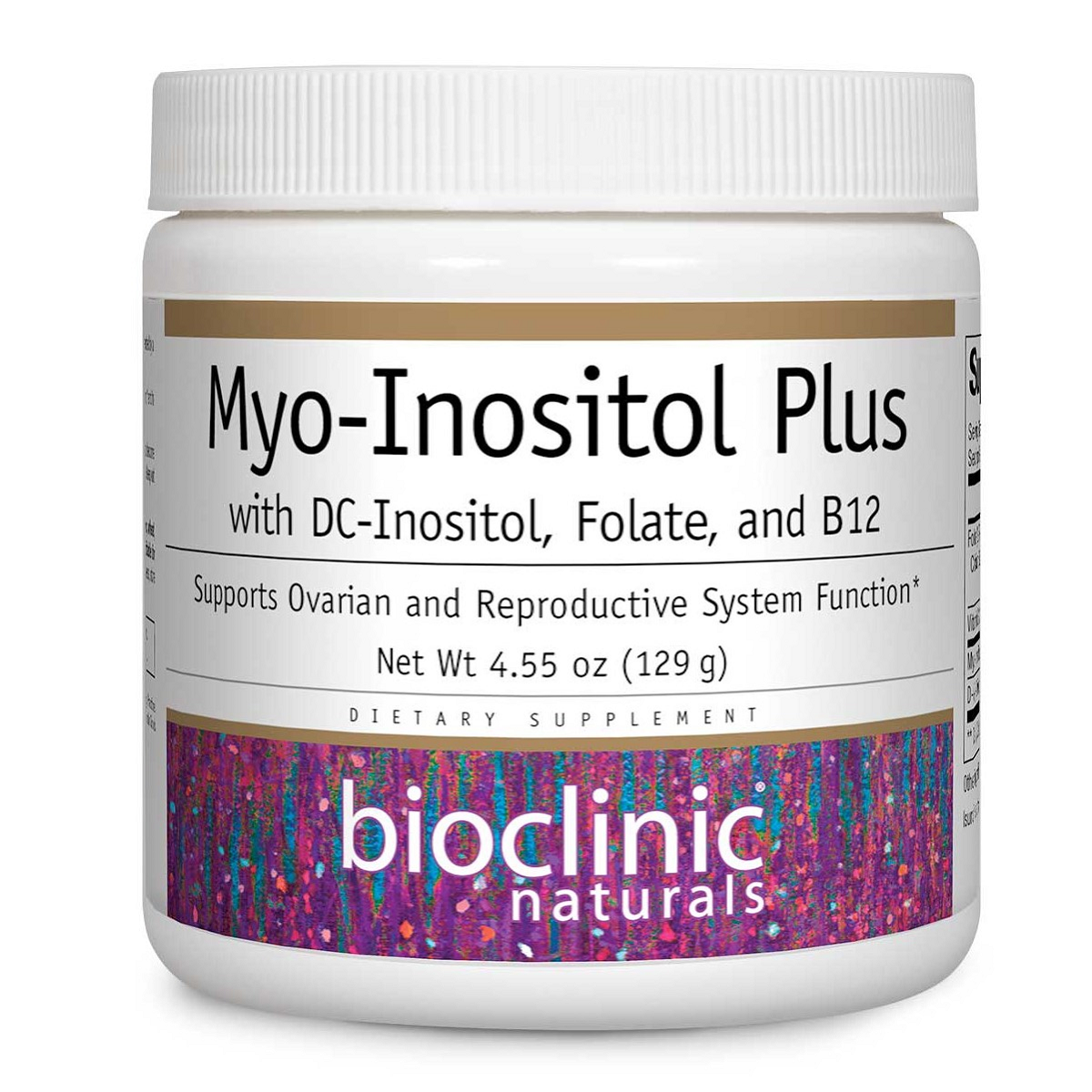 Bioclinic Naturals, Myo-Inositol Plus 60 Servings | Supports Ovarian ...