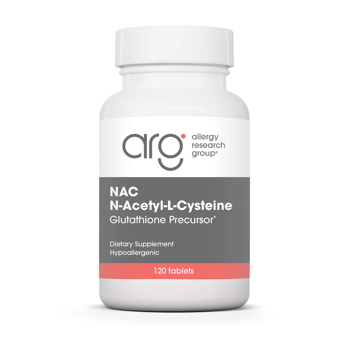 Allergy Research Group, NAC N-Acetyl-L-Cysteine 120 Tablets | Supports ...
