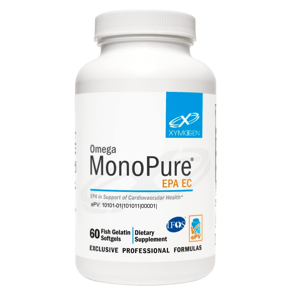 XYMOGEN, Omega MonoPure EPA EC 60 Softgels | Support of Cardiovascular ...
