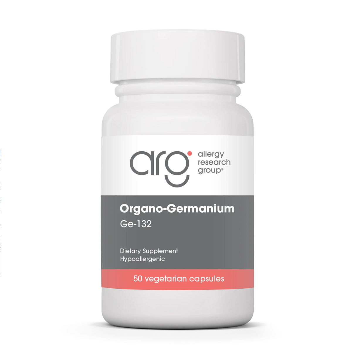 Allergy Research Group, Organo-Germanium Ge-132 Sesquioxide 50 Veg ...