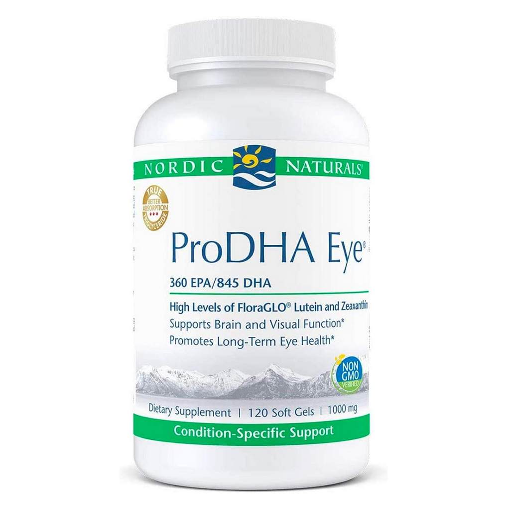 Nordic Naturals, ProDHA Eye 60 and 120 Softgels | Support for ...