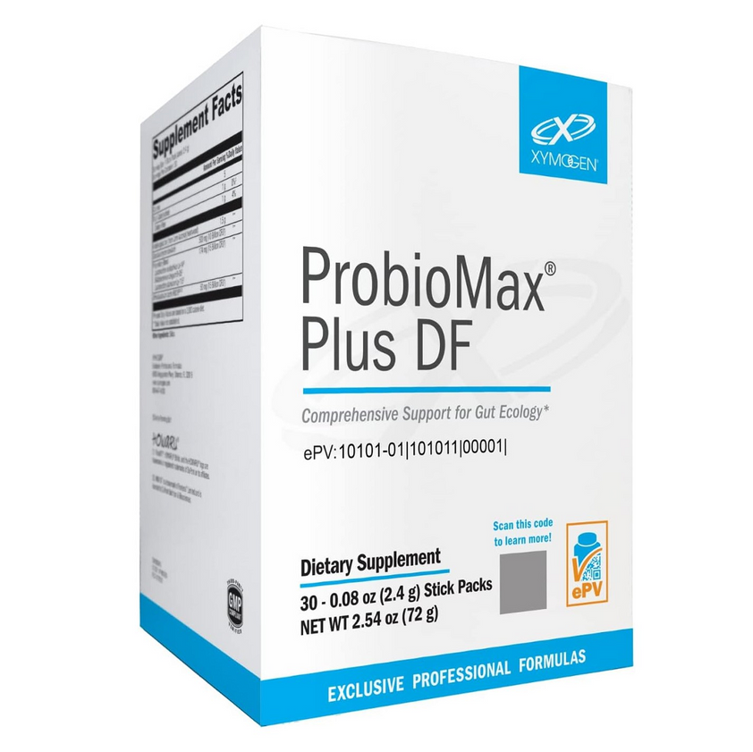 XYMOGEN, ProbioMax Plus DF 30 Servings | Address Intestinal Ecology ...