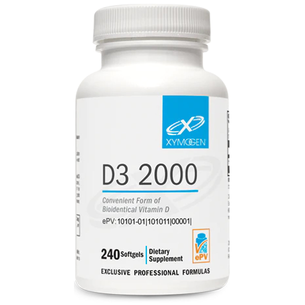 XYMOGEN, D3 2000 - 240 Softgels | Convenient Form of Bioidentical ...
