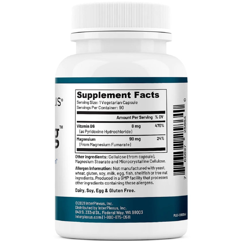 InterPlexus, Fura-Mag 90 Vegetarian Capsules | Support Optimal Stress Management and Healthy ...