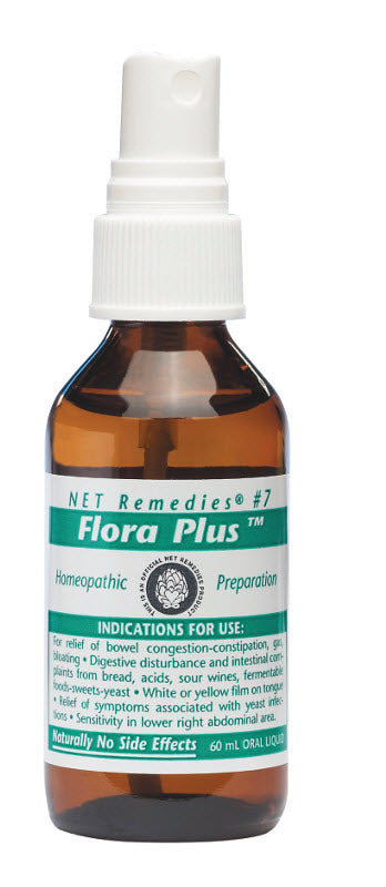 NET Remedies, #7 Flora Plus 60 ml Oral Liquid, Manage and Prevent Yeast ...
